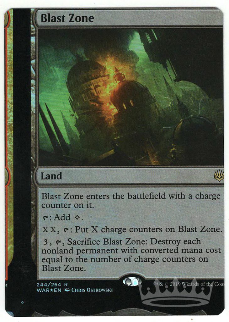 Blast Zone (Foil NFC Miscut) – MTGKingpin