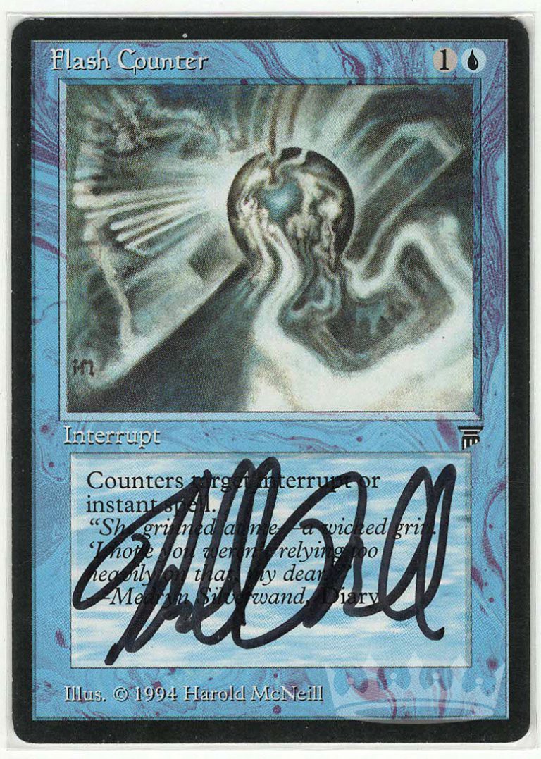 Flash Counter (Signed by Artist Harold McNeill) – MTGKingpin