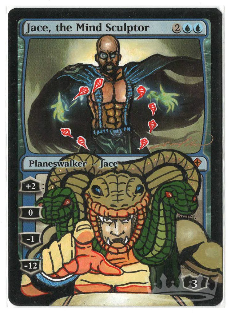 Jace, the Mind Sculptor (altered by Poxy) – MTGKingpin