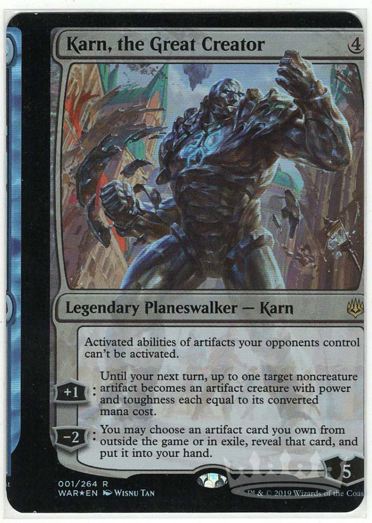 Karn, the Great Creator (Foil NFC Miscut) – MTGKingpin