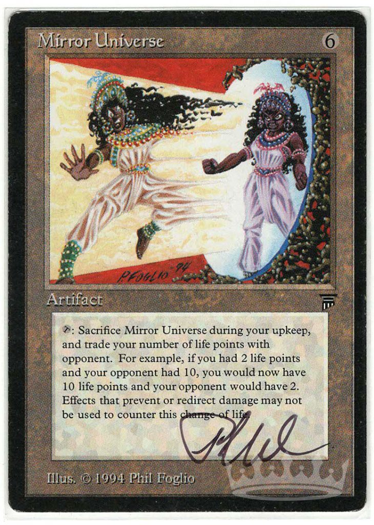 Mirror Universe (signed by artist Phil Foglio) – MTGKingpin